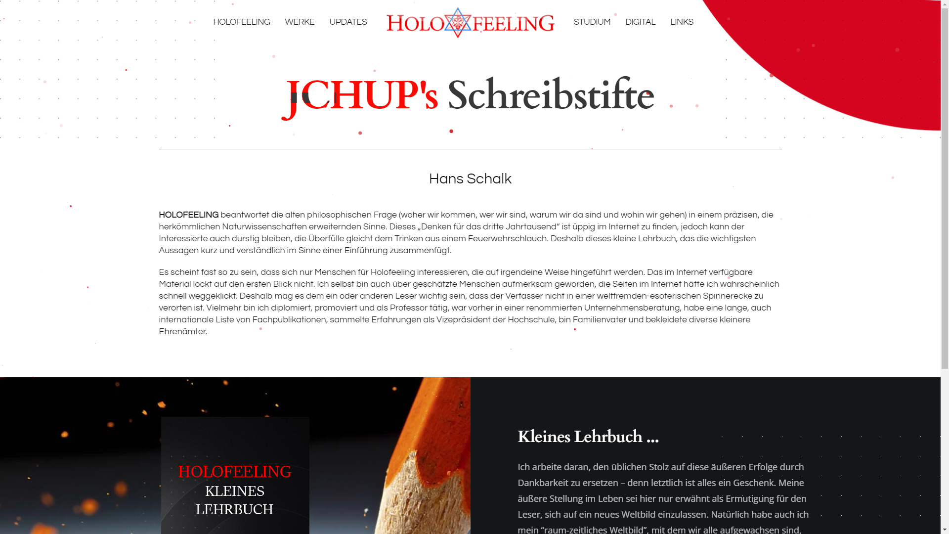 Jan Schalk I Kleines Lehrbuch Einführung - holofeeling.online